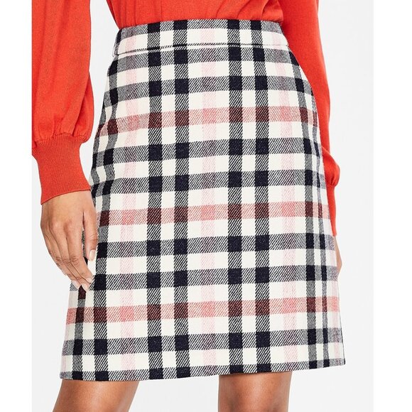 Boden | Skirts | Boden British Tweed Mini Skirt In Pink And Melon Crush ...